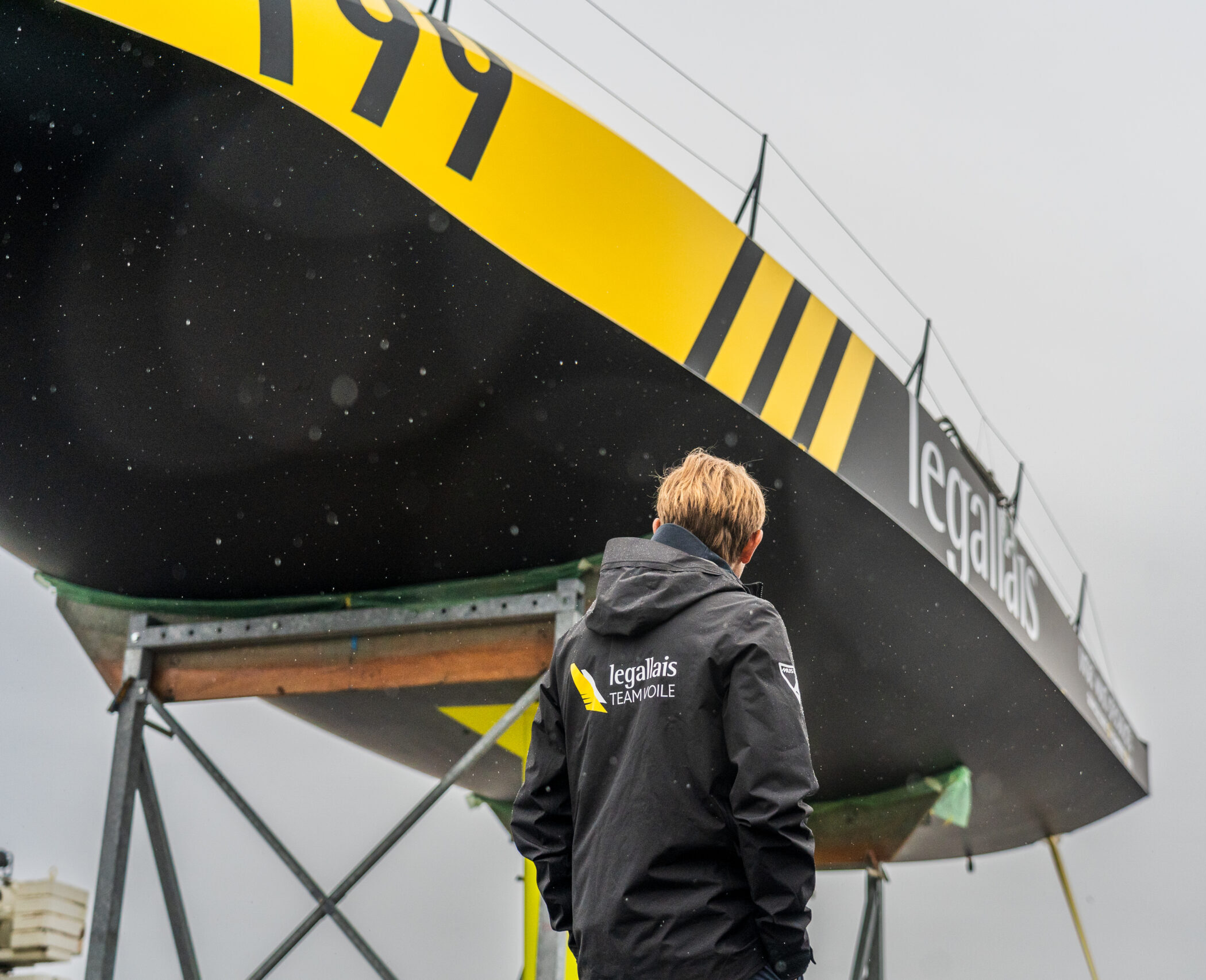Mise à l'eau réussie pour le nouveau Class40 LEGALLAIS ! - Legallais