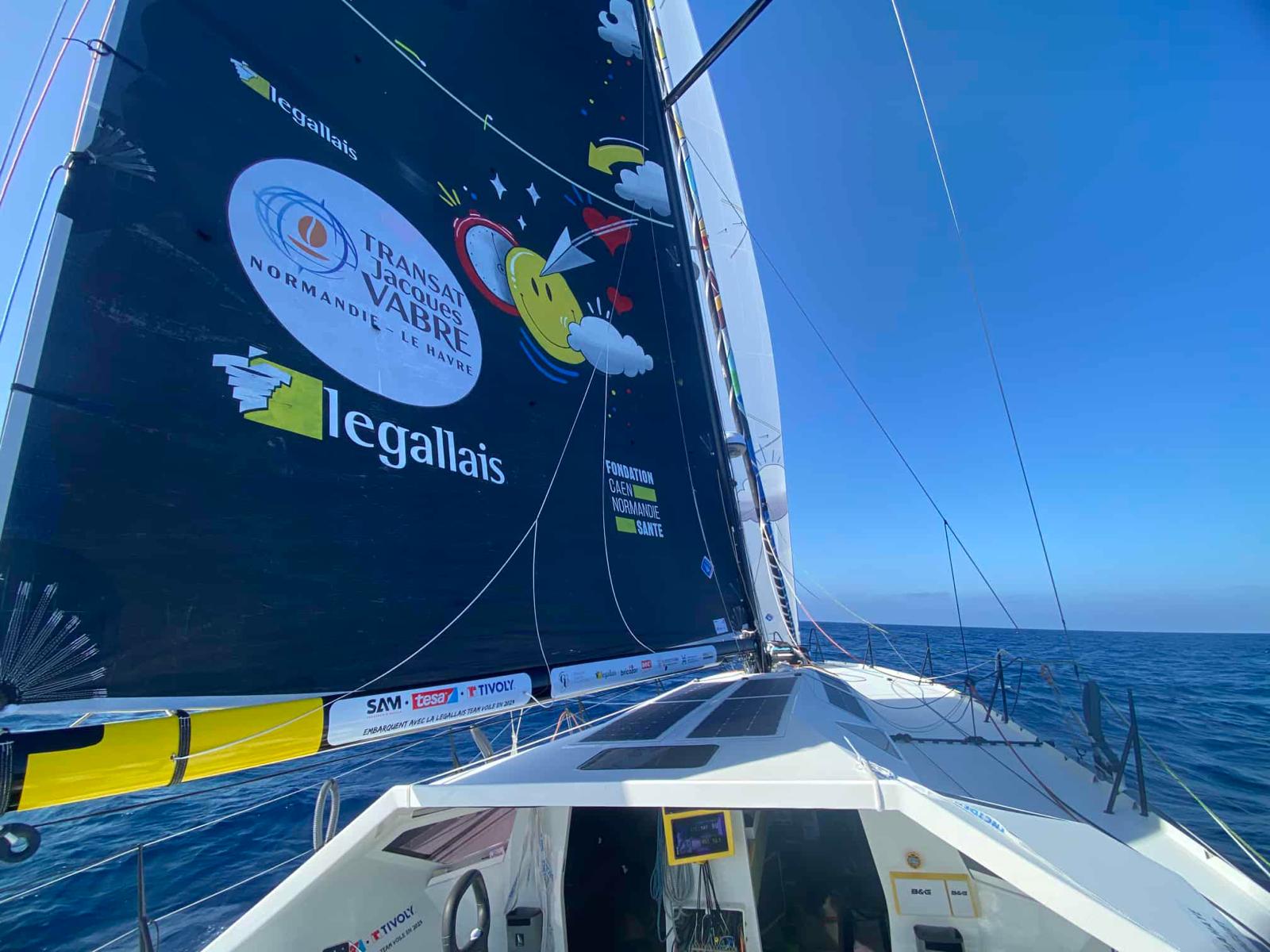 Le Class40 LEGALLAIS progresse dans Les Canaries - Legallais