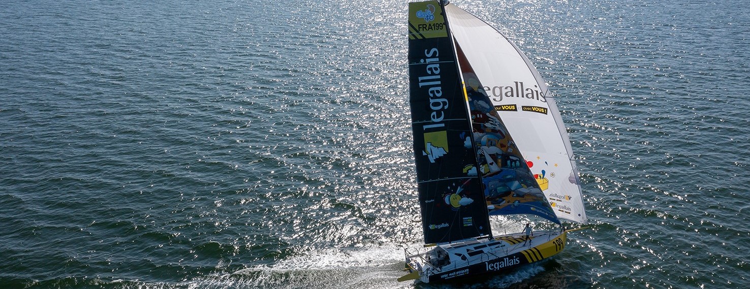 Le Class40 LEGALLAIS est sorti du fleuve Saint-Laurent - Legallais