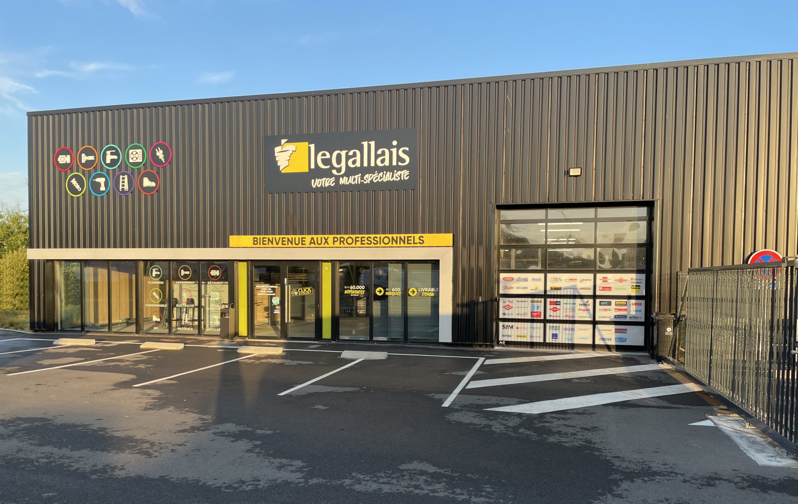 LEGALLAIS poursuit son maillage territorial et ouvre un nouveau point de vente à Angers - Legallais