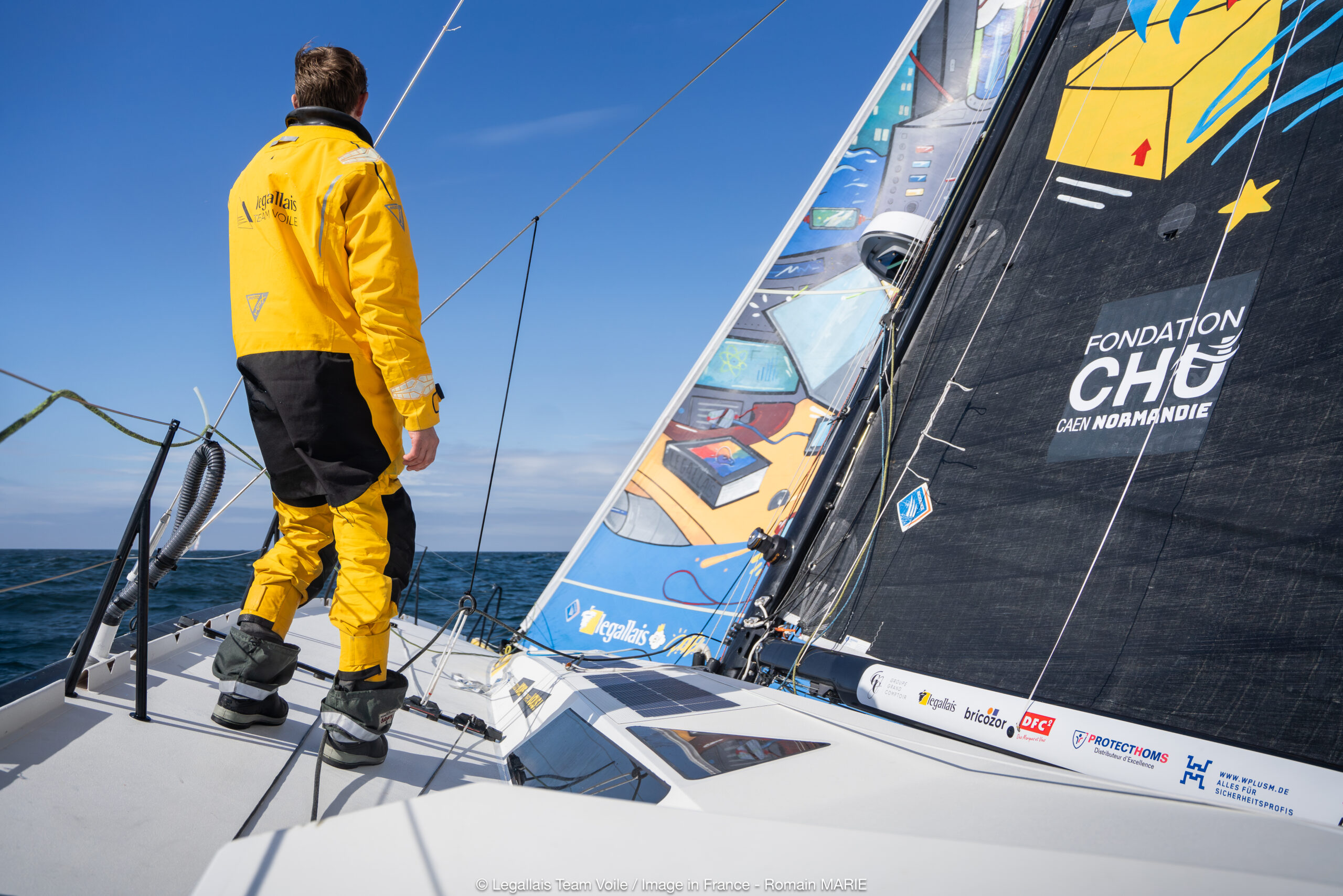 LEGALLAIS et sa Team Voile engagés aux côtés de la Fondation CHU Caen ...