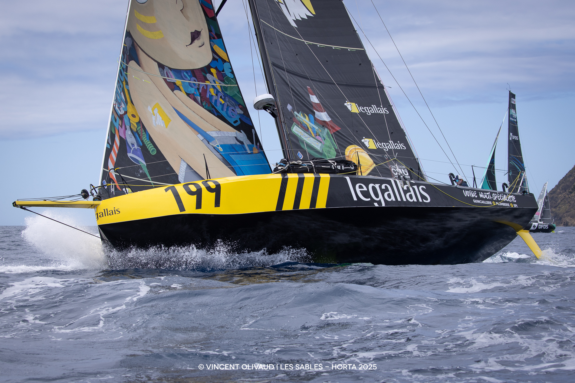 C’est parti pour le retour vers Les Sables d’Olonne pour la Legallais ...
