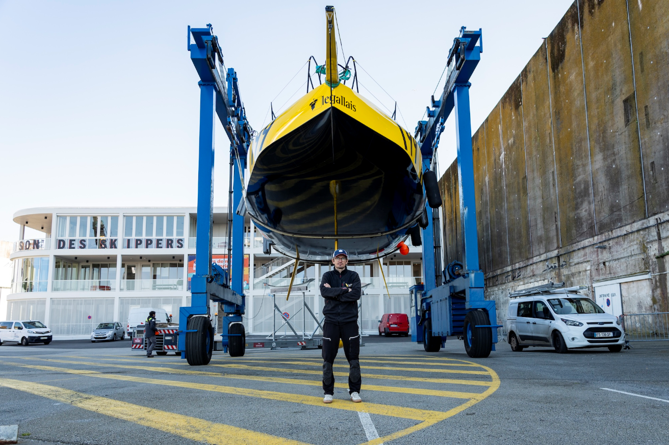 FABIEN DELAHAYE à la conquête de 2026 à bord du Class40 LEGALLAIS ...